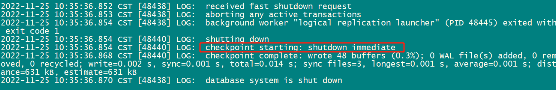 11 PostgreSQL Checkpoint 